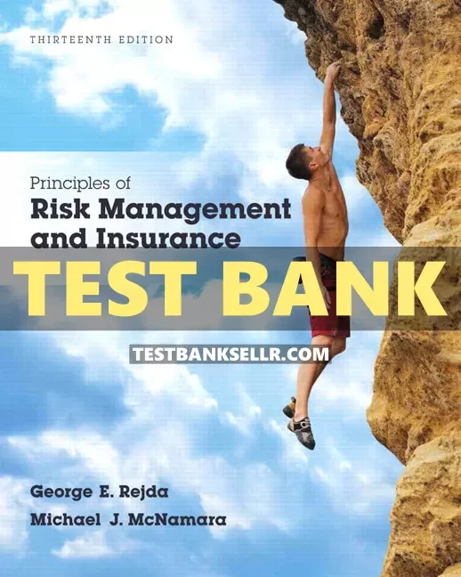 Test Bank for Principles of Risk Management and Insurance 13 | Inspire ...
