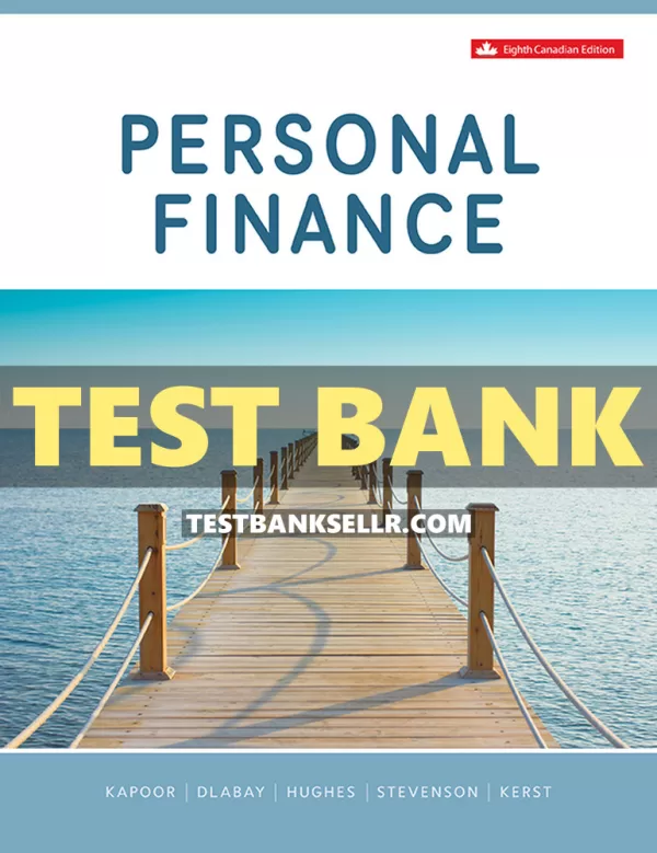 Test Bank for Personal Finance 8th Edition Kapoor | Inspire Uplift