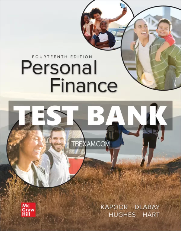 Test Bank for Personal Finance 14th Edition Kapoor | Inspire Uplift