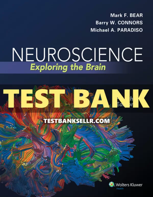 Test Bank for Neuroscience Exploring the Brain 4th Edition B | Inspire ...