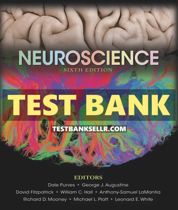 Test Bank for Neuroscience 6th Edition Purves | Inspire Uplift
