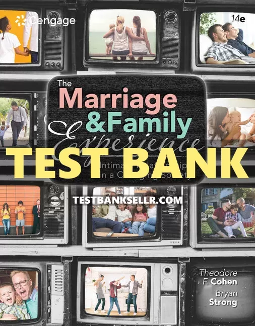 Test Bank for Marriage and Family Experience 14th Edition Co | Inspire ...