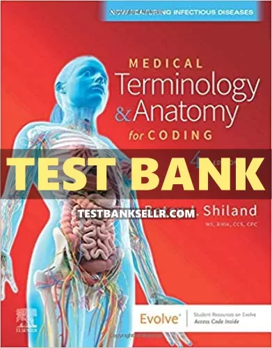 Test Bank for Medical Terminology and Anatomy for Coding 4th | Inspire ...