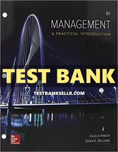 Test Bank for Management 8th Edition Kinicki | Inspire Uplift