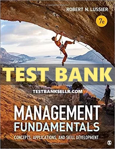 Test Bank for Management Fundamentals Concepts Applications | Inspire ...