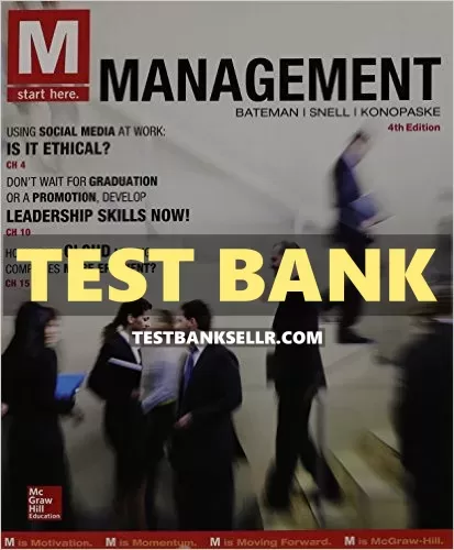 Test Bank for M Management 4th Edition Bateman | Inspire Uplift