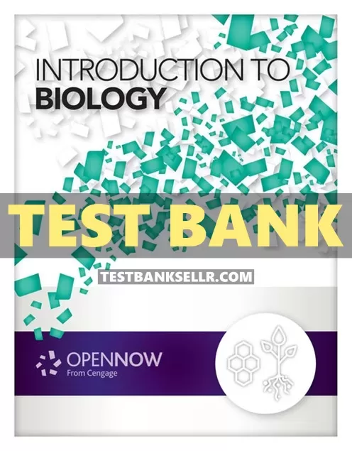 Test Bank for Introduction to Biology 1st Edition OpenStax-C | Inspire ...