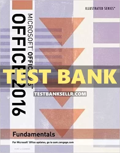 Test Bank for Illustrated Microsoft Office 365 and Office 20 | Inspire ...