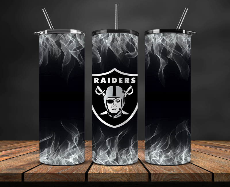 Raiders Sports Tumbler , Tumbler 20oz with fire effect 20 | Inspire Uplift