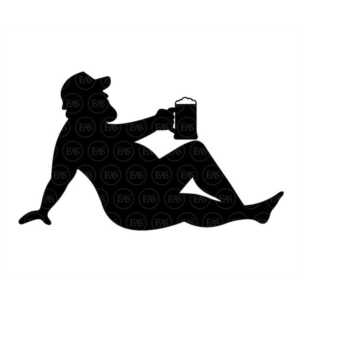 Mudflap Guy Svg, Beer Glass Svg, Fat Chubby Man Svg, Thick S - Inspire ...