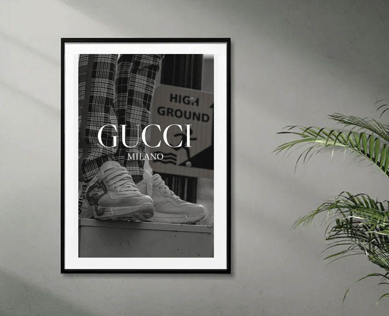 Luxury Brands Digital Poster, Trendy Printable With Logo, Fa | Inspire ...