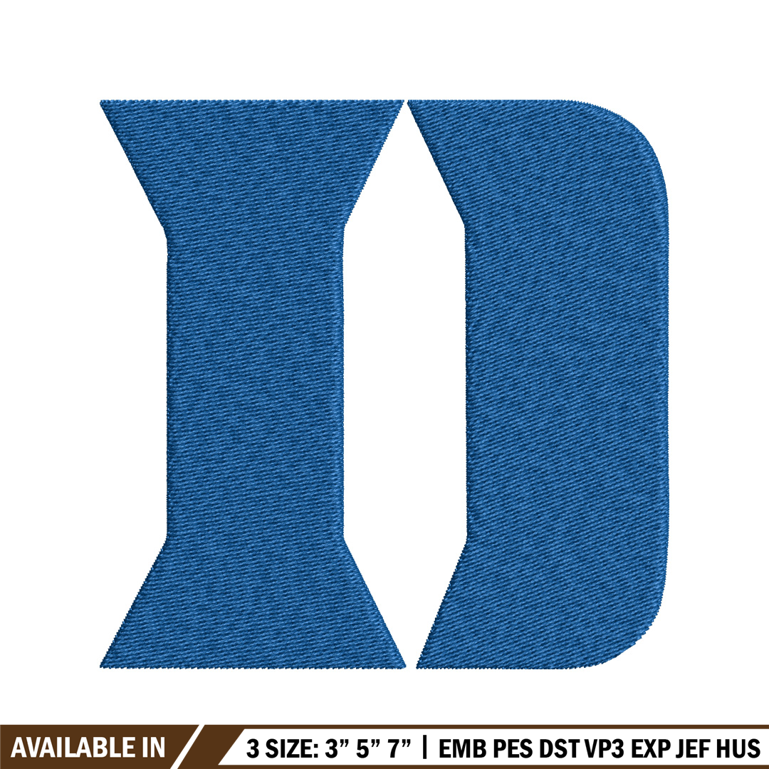 Duke Blue Devils embroidery design, Duke Blue Devils embroid | Inspire ...