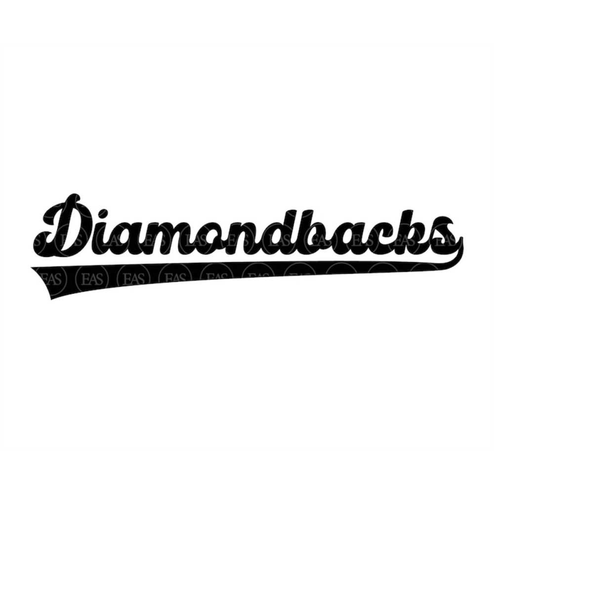 Diamondbacks Baseball Svg, Go D-backs, Retro Sports Jersey F - Inspire ...