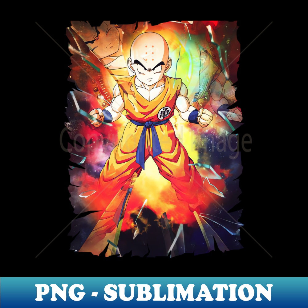 KRILLIN ANIME MERCHANDISE - PNG Transparent Sublimation Desi | Inspire ...