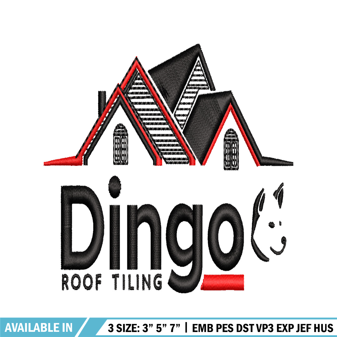 Dingo Logo embroidery design, Dingo Logo embroidery, logo de | Inspire ...