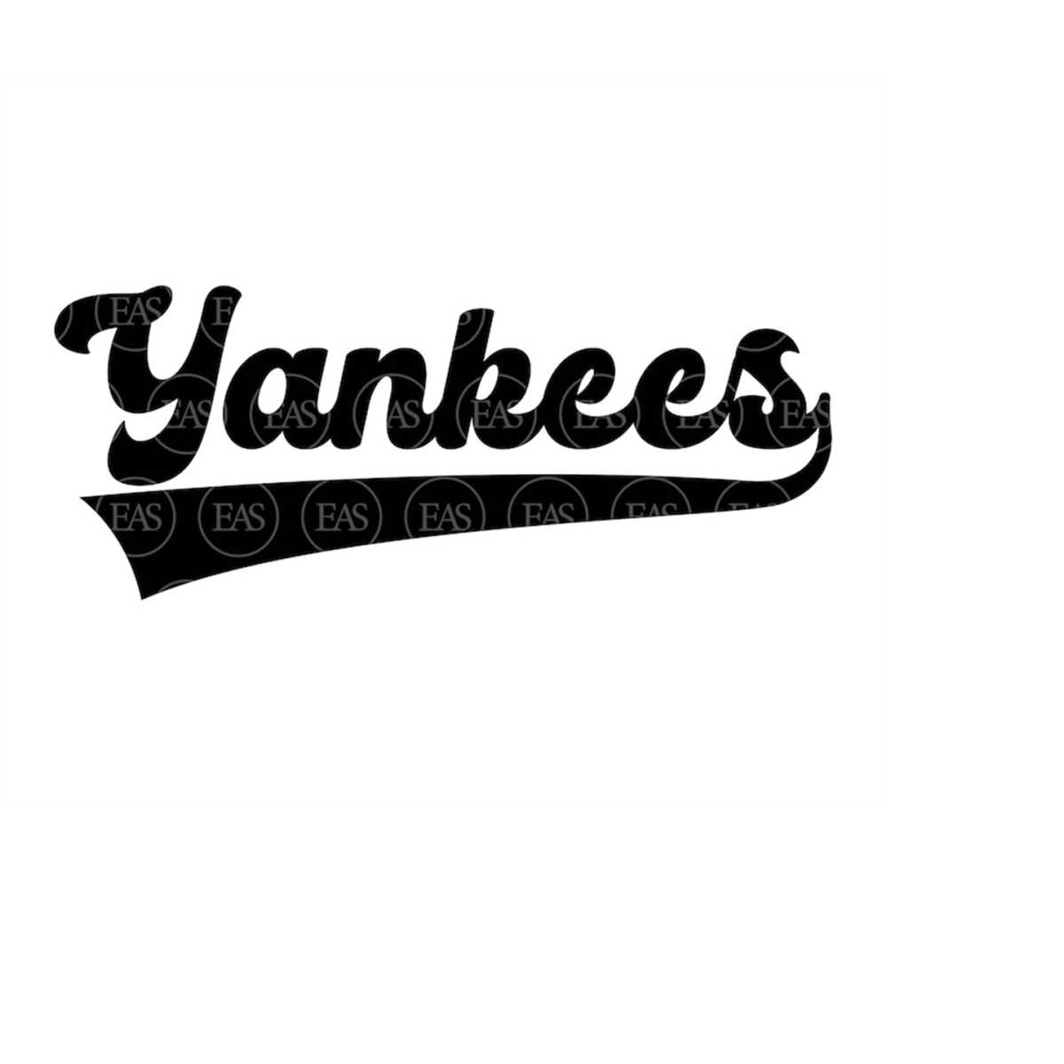 Yankees Baseball Svg, Go Yankees Svg, Retro Sports Jersey Fo | Inspire ...