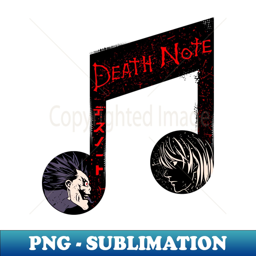 The Note of Death - Artistic Sublimation Digital File - Perf | Inspire ...