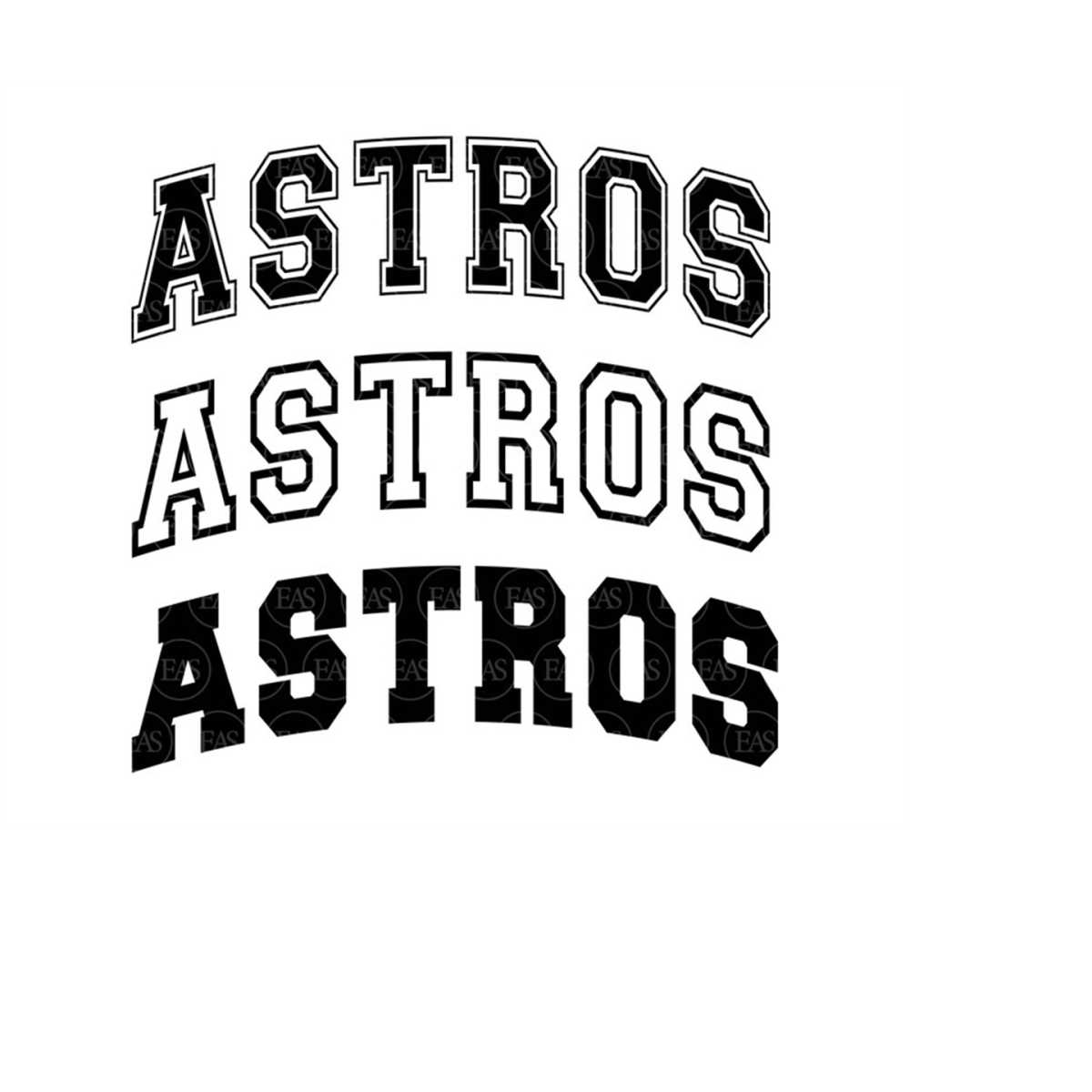 Astros Svg, Astros Arched Varsity Font, Go Astros Svg, Astro - Inspire ...