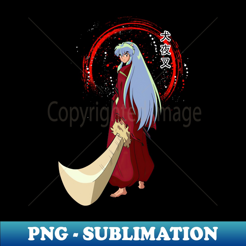 Vintage Inuyasha Design Character - PNG Transparent Sublimat | Inspire ...