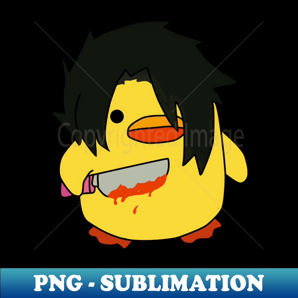 Sasuke Blody Duck - Elegant Sublimation PNG Download - Bold - Inspire Uplift