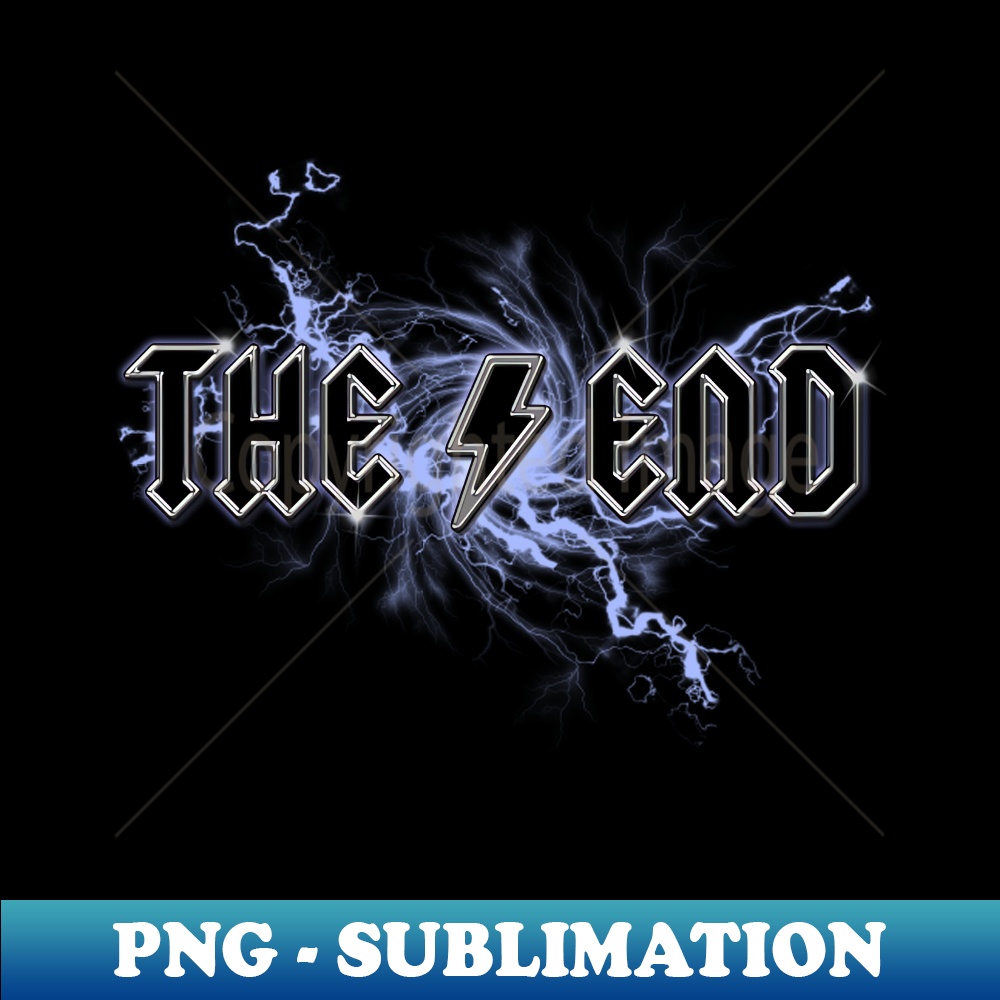 The End - Signature Sublimation PNG File - Perfect for Perso | Inspire ...