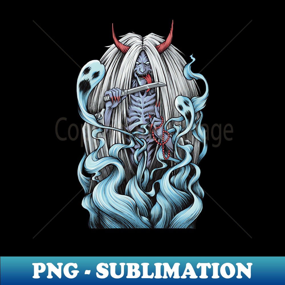 Shinigami - Reaper death seal - Retro PNG Sublimation Digita | Inspire ...