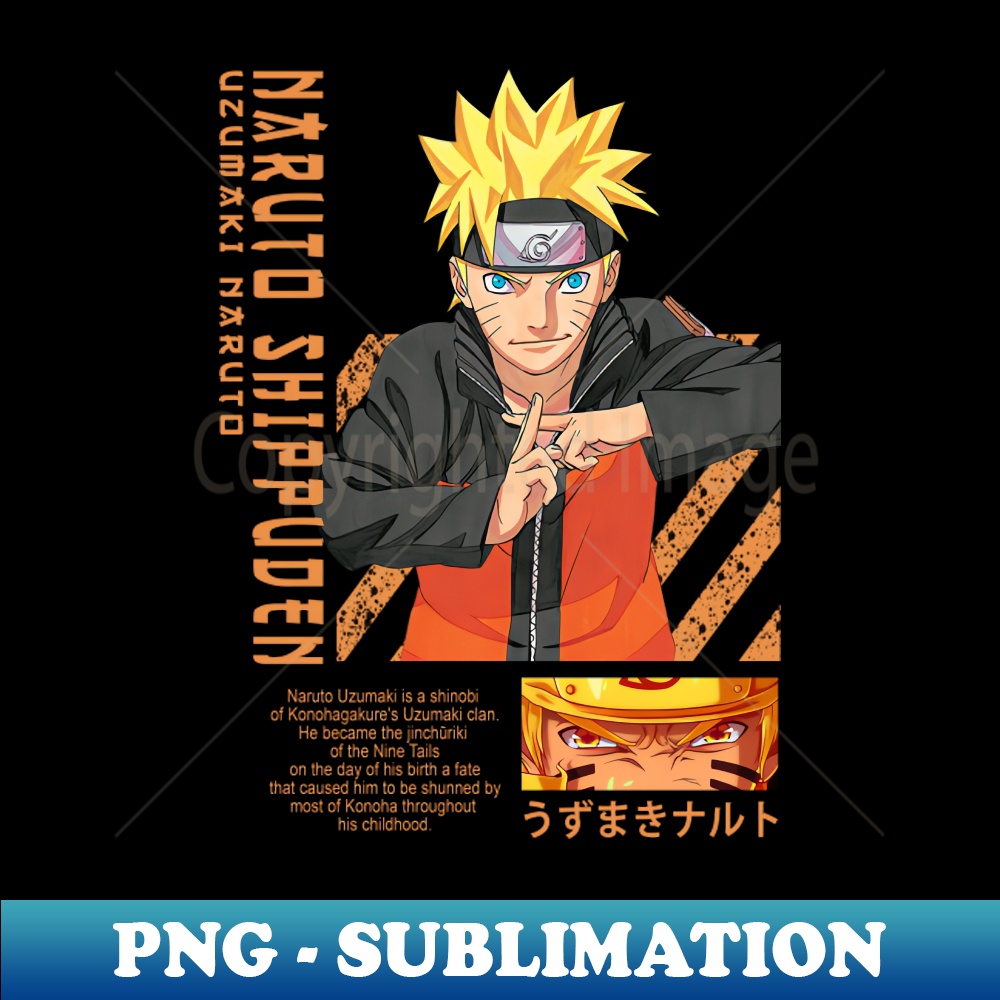 Uzumaki Naruto - Trendy Sublimation Digital Download - Vibra | Inspire ...