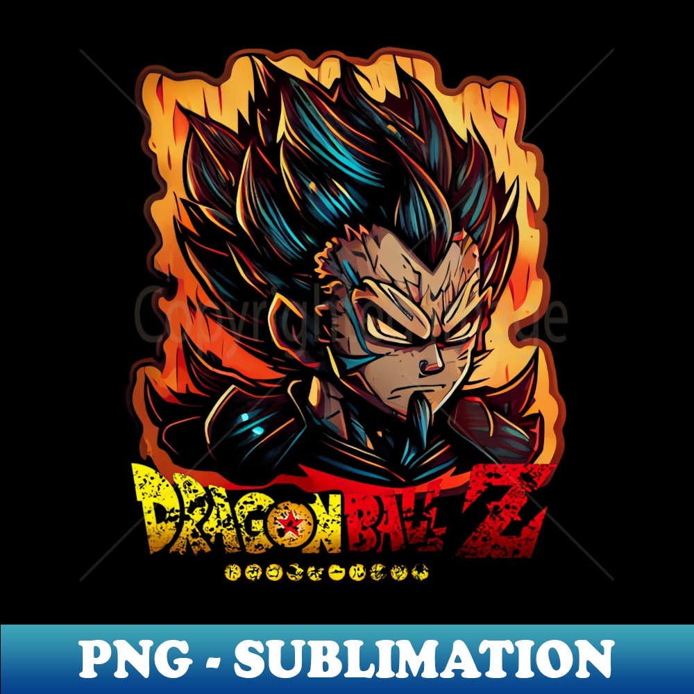 Angry Vegeta - Creative Sublimation PNG Download - Show Your | Inspire Uplift