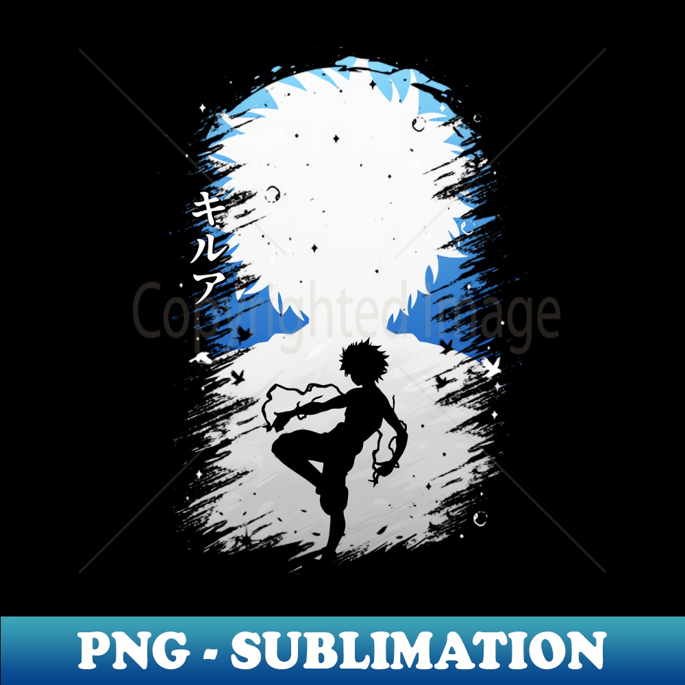 Killua - Anime Splash - Premium Sublimation Digital Download - Inspire ...