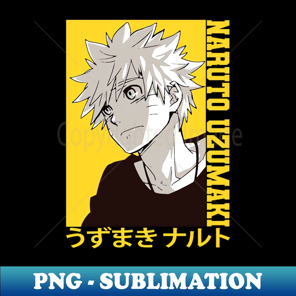 Naruto - Signature Sublimation PNG File - Perfect for Music - Inspire ...