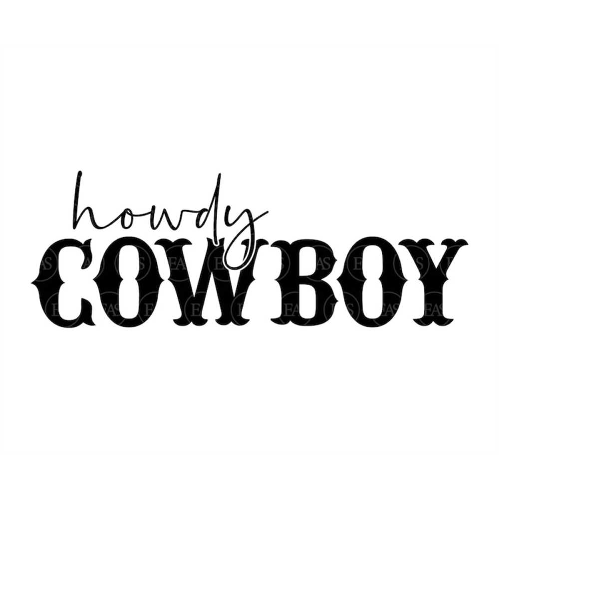 Howdy Cowboy Svg, Western Font Svg, Texas Svg, Country Svg. - Inspire ...