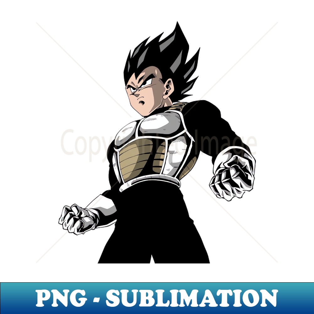 vegeta - Signature Sublimation PNG File - Transform Your Sub | Inspire ...