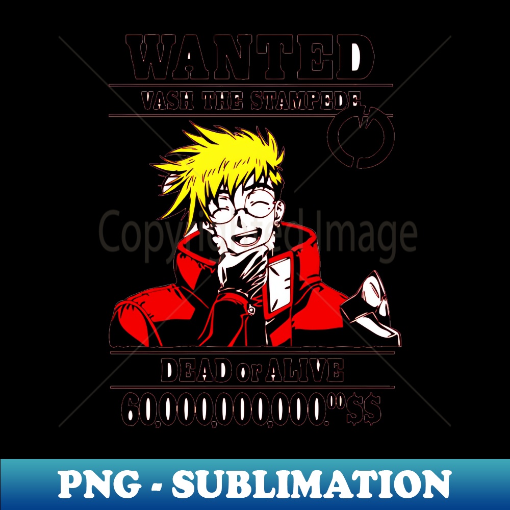 Vash The Stampede Trigun - Professional Sublimation Digital - Inspire ...