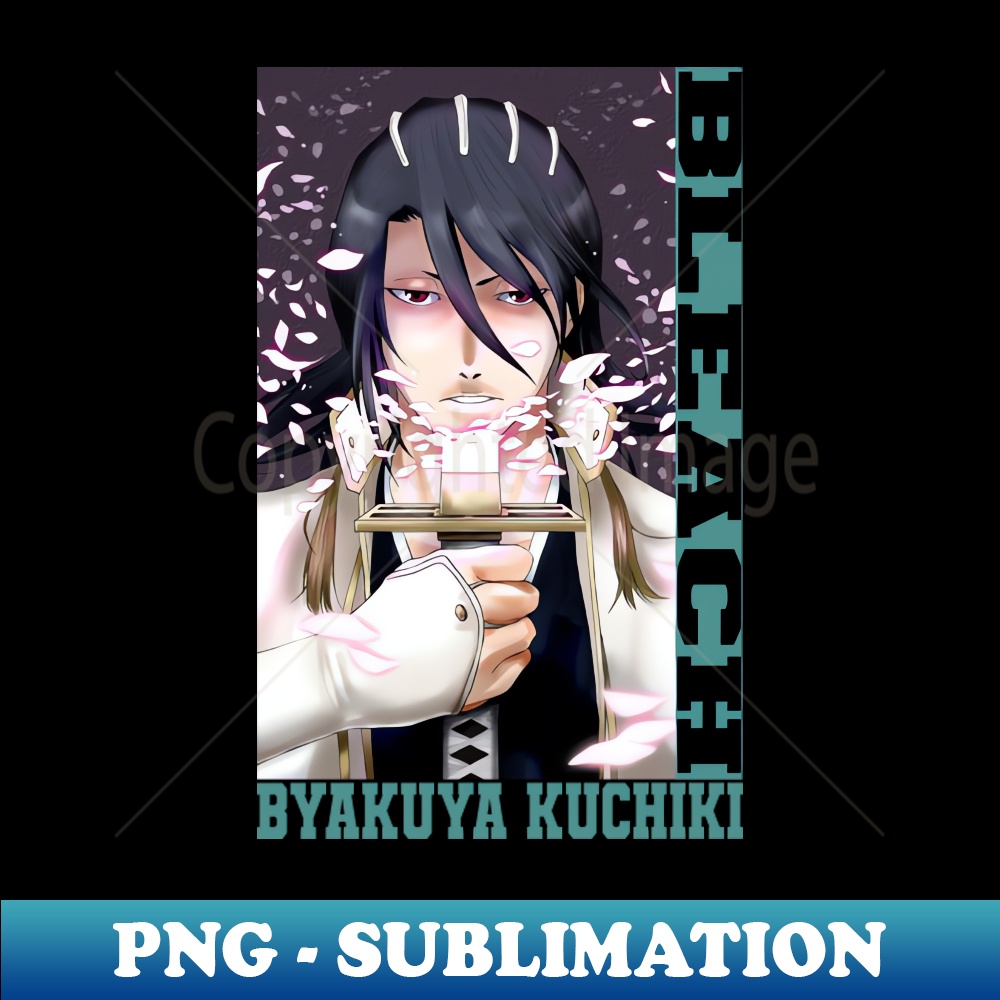 Byakuya Kuchiki Bleach - PNG Transparent Digital Download Fi - Inspire ...