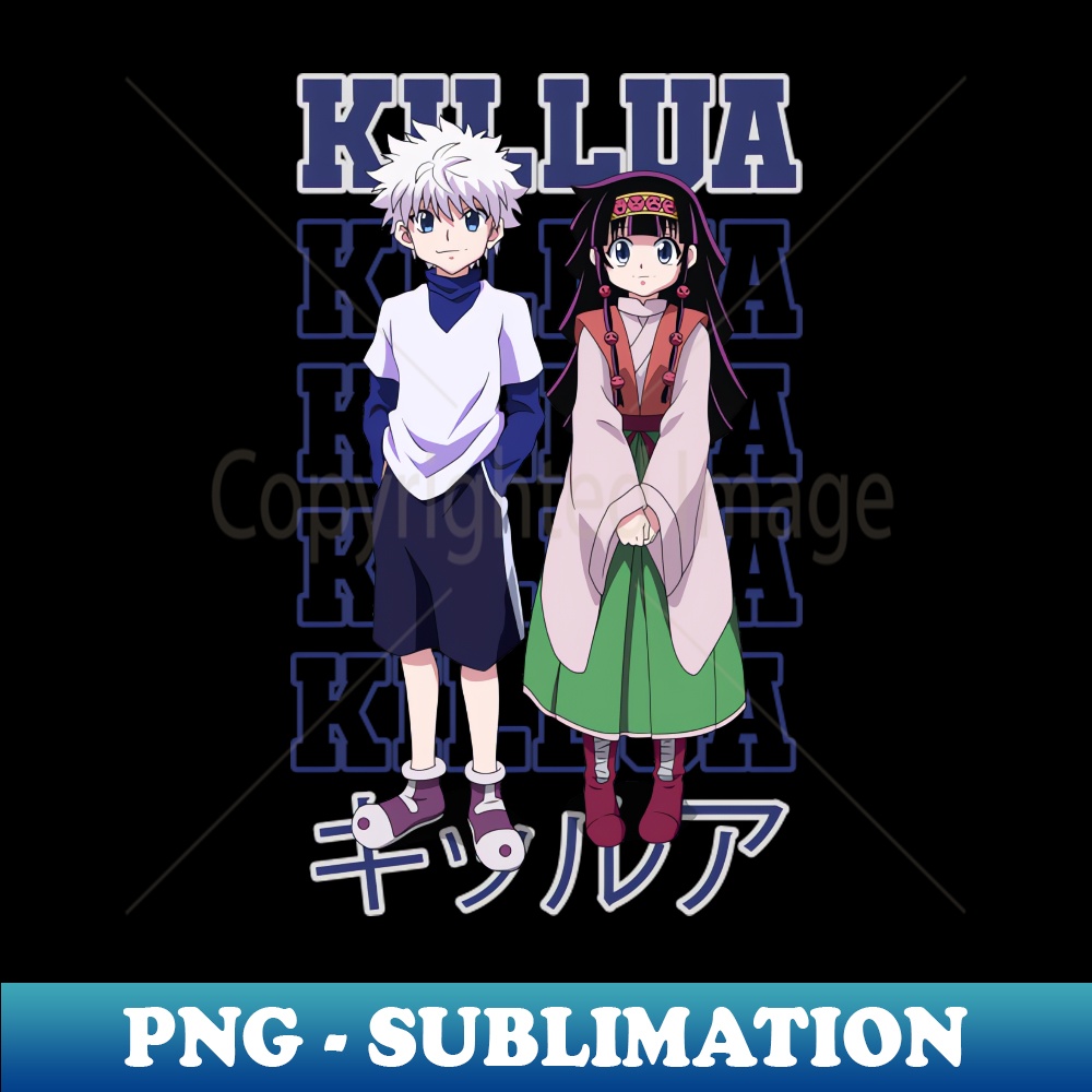 Killua Zoldyck - PNG Transparent Sublimation File - Unlock V | Inspire ...