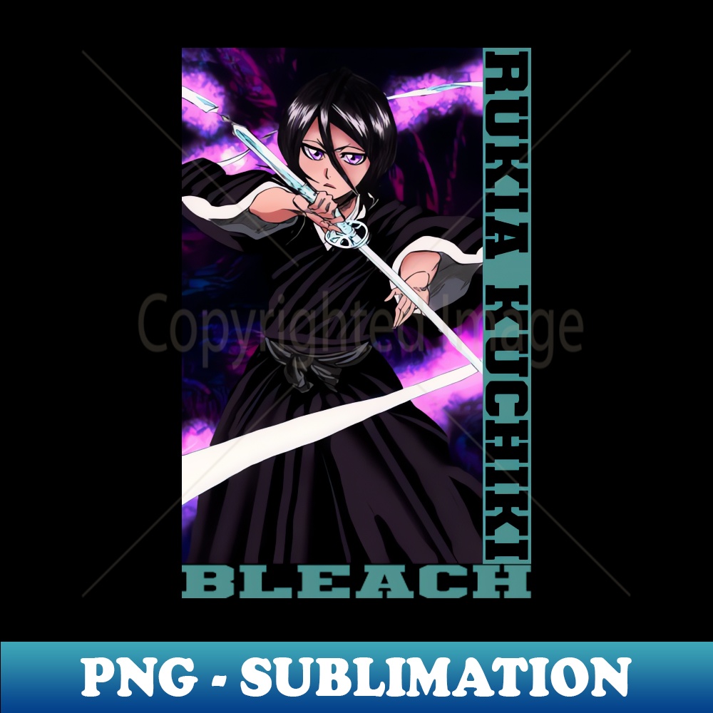 Rukia Kuchiki Bleach - Aesthetic Sublimation Digital File - | Inspire ...