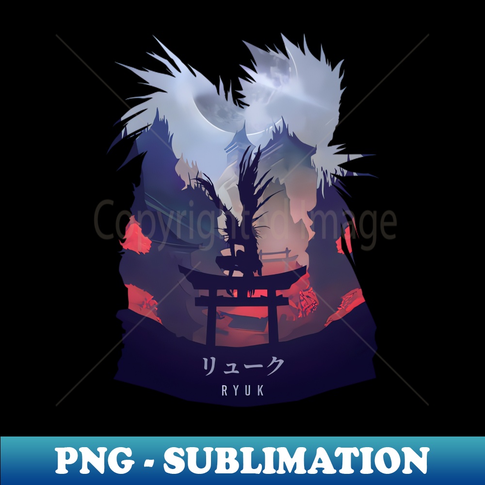 Ryuk - Dark Illusion - PNG Transparent Sublimation Design - | Inspire ...