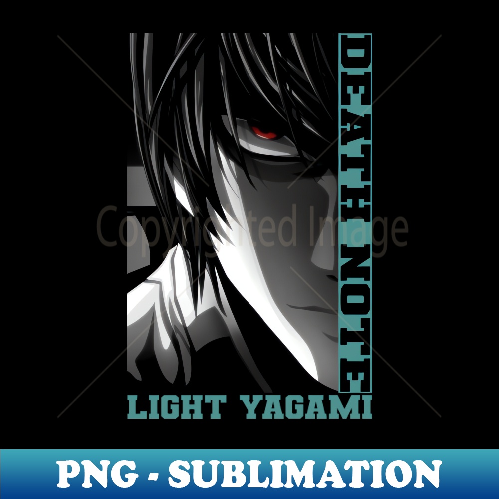 Light Yagami Death Note - Premium PNG Sublimation File - Enh | Inspire ...