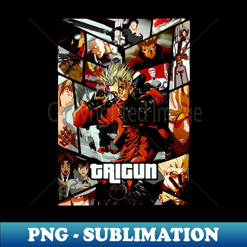 Trigun vash the stampede - Unique Sublimation PNG Download - - Inspire ...