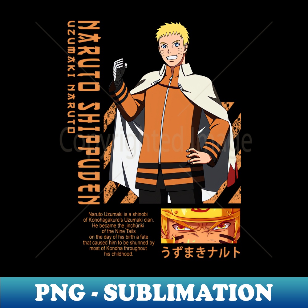 Uzumaki Naruto - PNG Transparent Sublimation Design - Expres - Inspire ...
