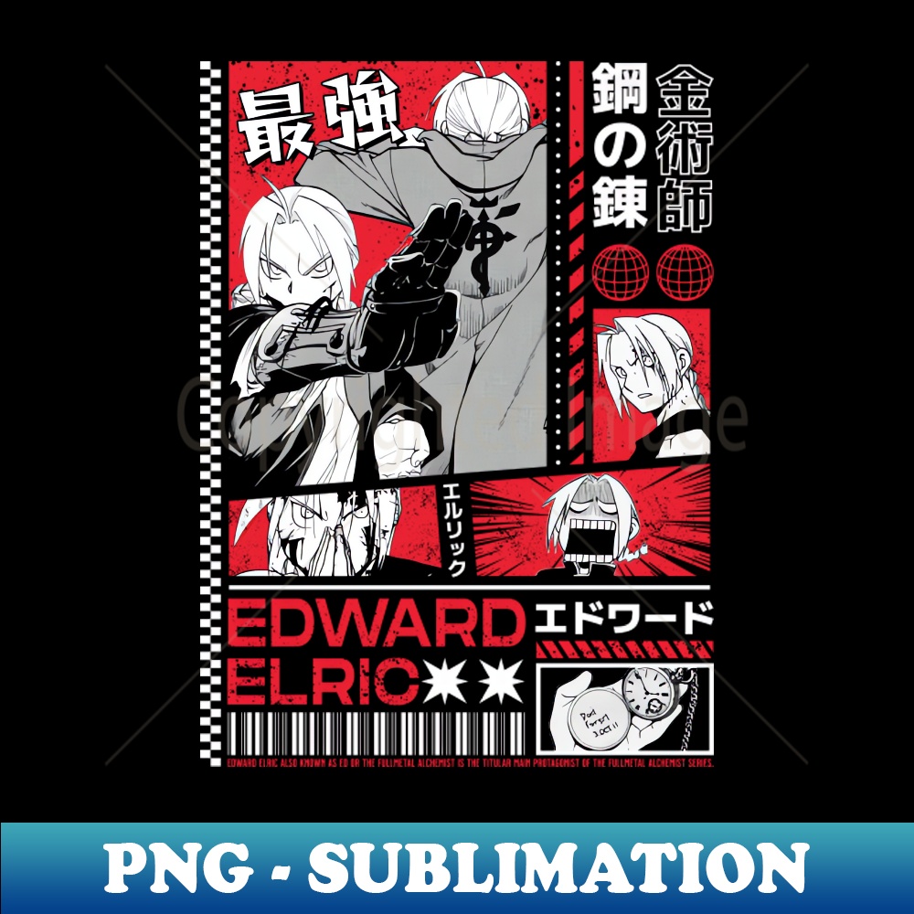 FMA Edward - PNG Transparent Sublimation File - Show Your Su | Inspire ...