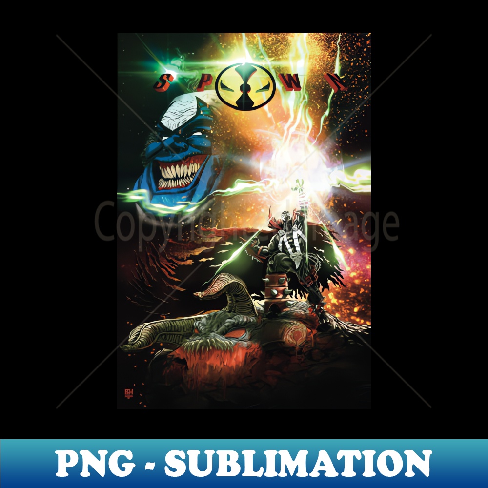 SPAWN Movie style Poster - Aesthetic Sublimation Digital Fil - Inspire Uplift