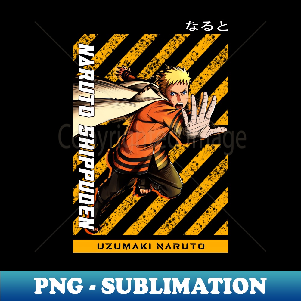 Uzumaki Naruto - Retro PNG Sublimation Digital Download - El | Inspire ...