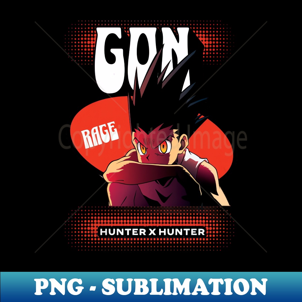 Gon rage hunter x hunter - Exclusive PNG Sublimation Downlo | Inspire ...