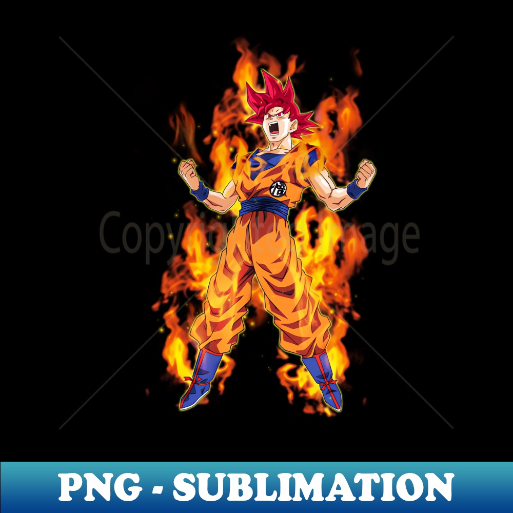 Dragon Ball Z Son Goku super sayan - Artistic Sublimation Di | Inspire ...