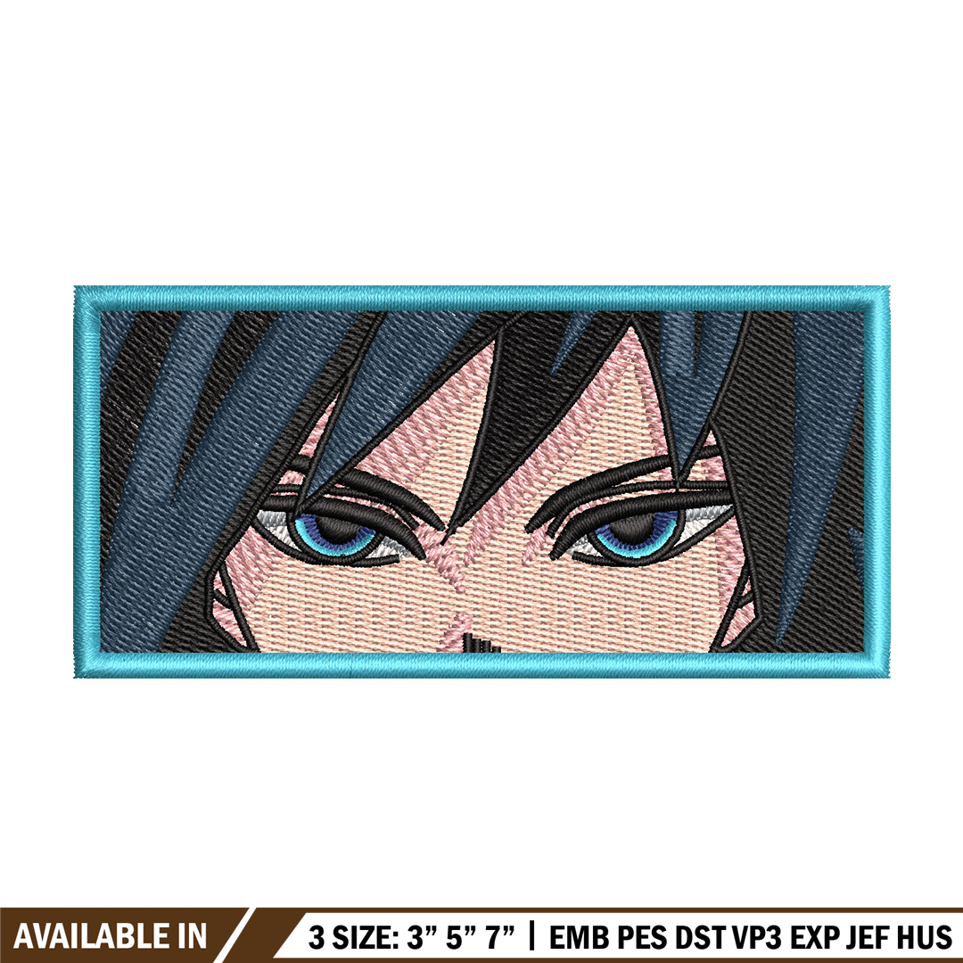 Giyu blue embroidery design, Giyu embroidery, Anime design, - Inspire ...