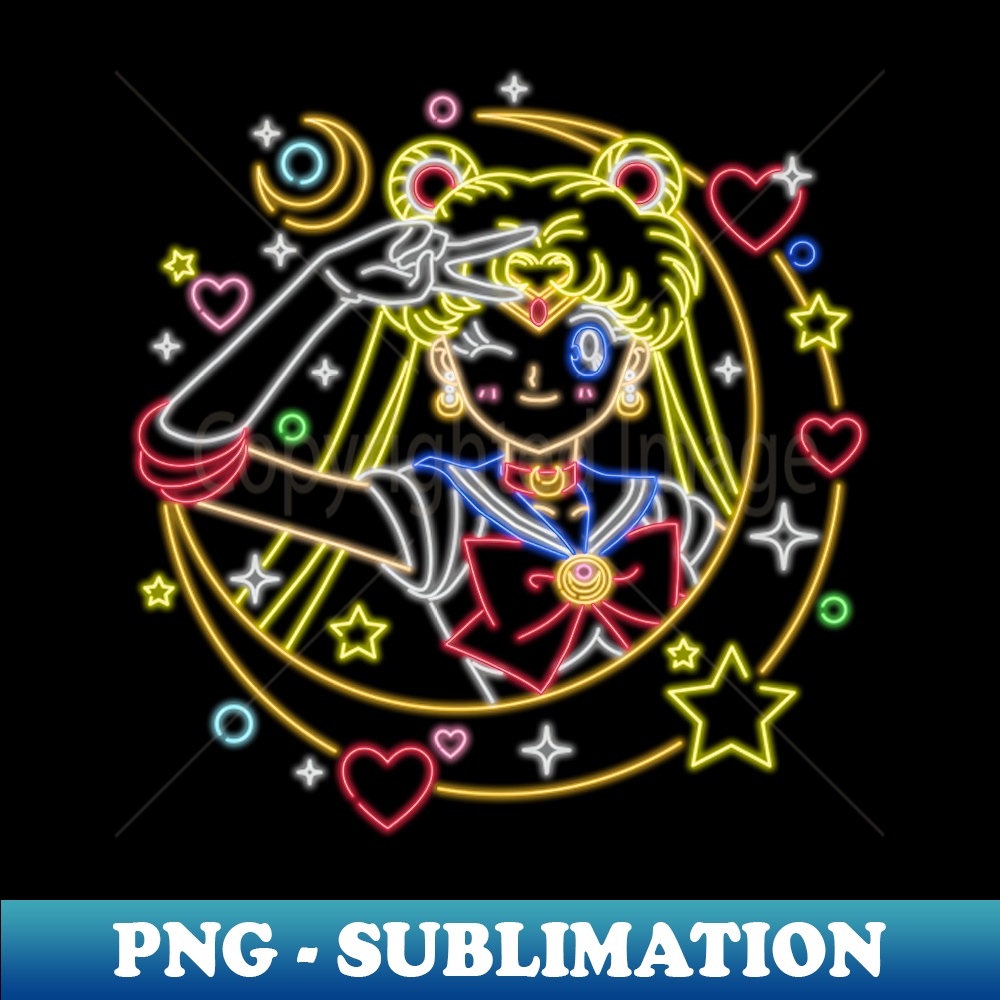 Sailor Scout Neon - Custom Sublimation PNG File - Unleash Yo | Inspire ...