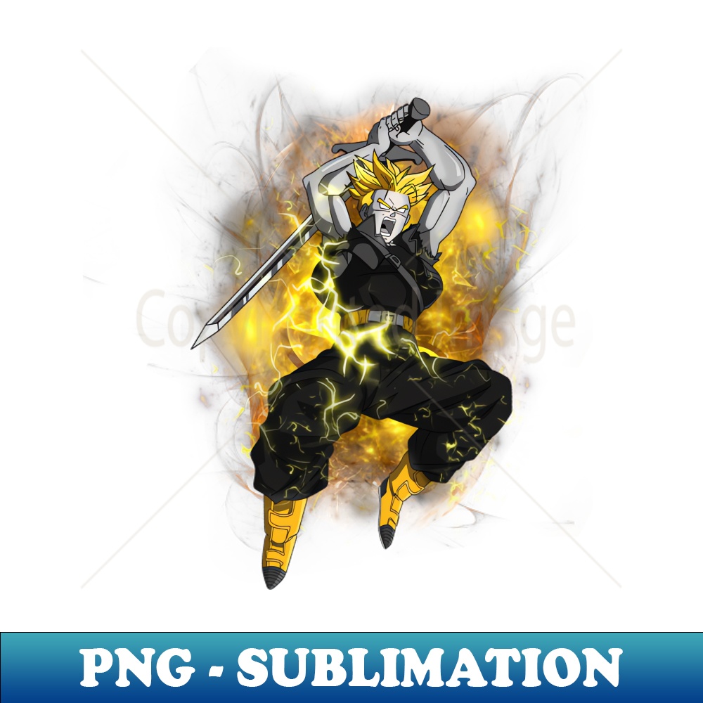 Dragon Ball Z Future Trunks Super Saiyan - Professional Subl - Inspire ...