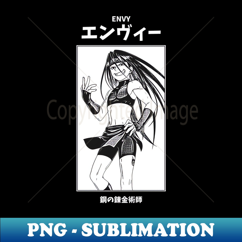 Envy Full Metal Alchemist - PNG Sublimation Digital Download - Inspire ...