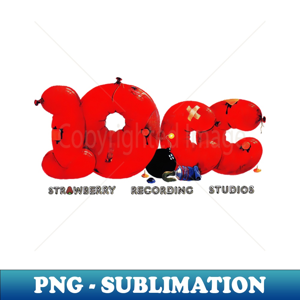 Ten CC first album - Retro PNG Sublimation Digital Download | Inspire ...